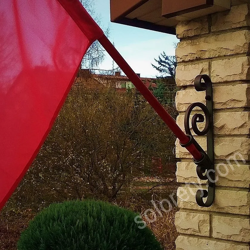 Grandes Porta Banderas De Metal Banderas De Mano Nacionales